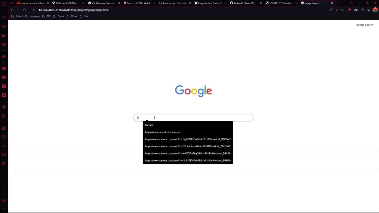 Harvard Cs50 Web Project0search Youtube