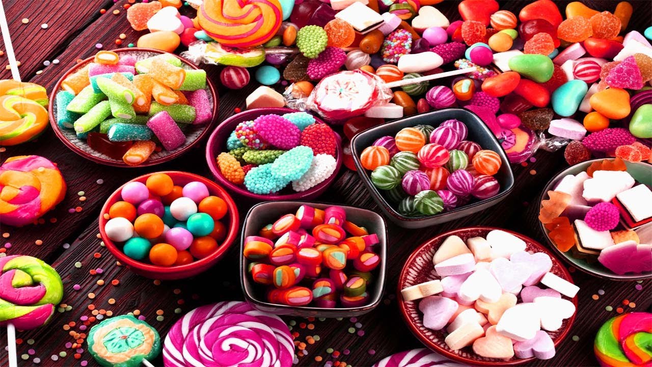 Candy mixing | Candy ASMR Video | Candy satisfying Video | Candy ...