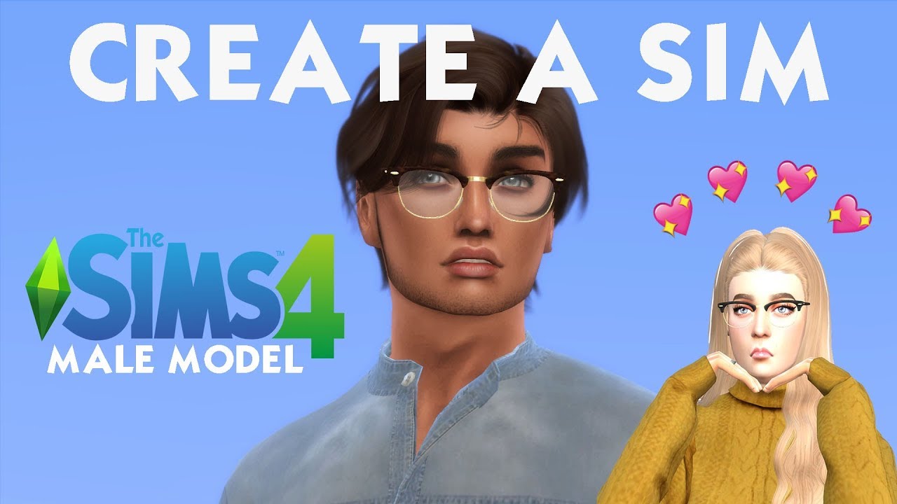 The Sims 4: Male Model - Create A Sim - YouTube