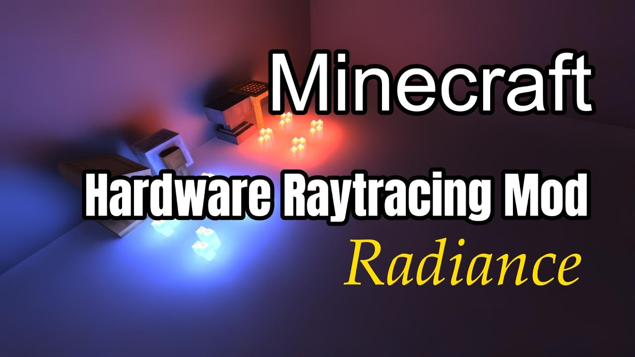 Real Hardware Ray Tracing in Minecraft?! | Radiance Mod Showcase - YouTube