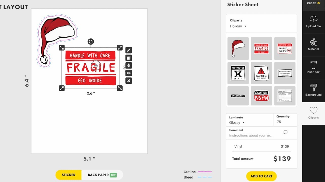 Spice up your holiday gifts with these fun stickers! - YouTube