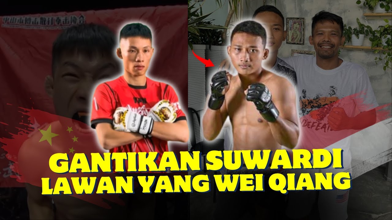 Makin Sengit 🔥 Rio Tirto Gantikan Suwardi Lawan Yang Wei Qiang Fighter ...