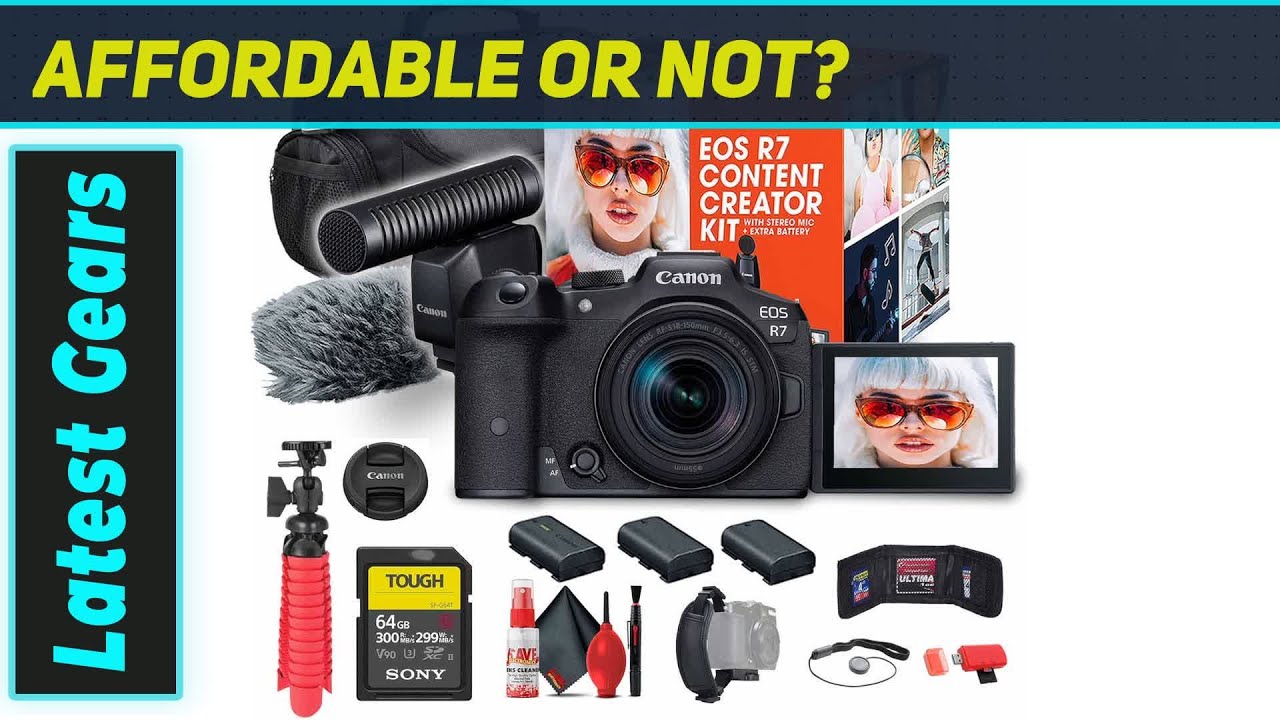 Canon EOS R7 Content Creator Kit: BEST Budget Friendly Camera? - YouTube