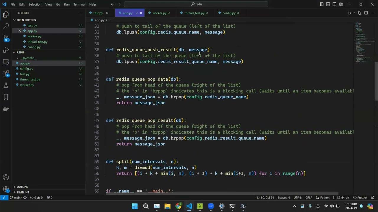 《Python Deep Dive》系列課程延伸 Week 8 - Distributed Computing using a Redis Queue - YouTube