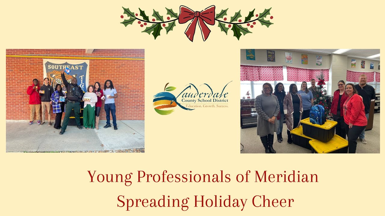 Young Professionals of Meridian Spreading Holiday Cheer - YouTube
