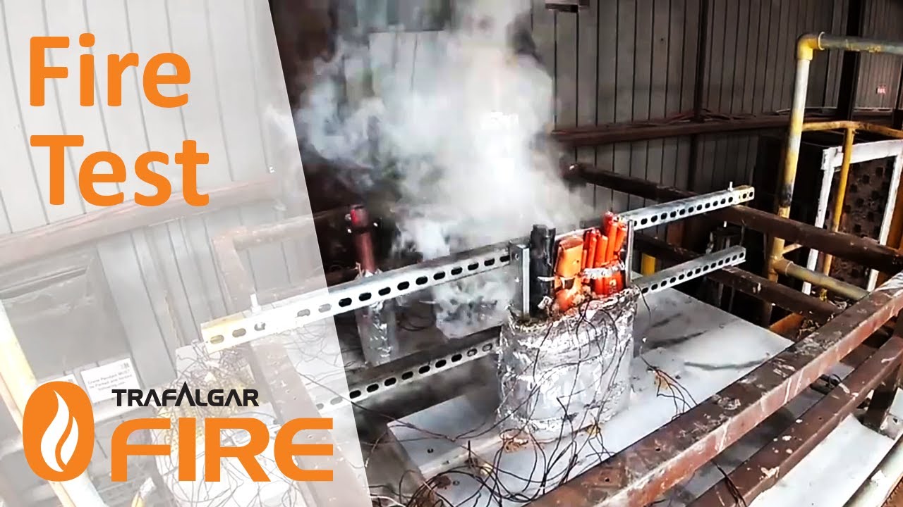 Trafalgar Fire: Fire Tests - YouTube
