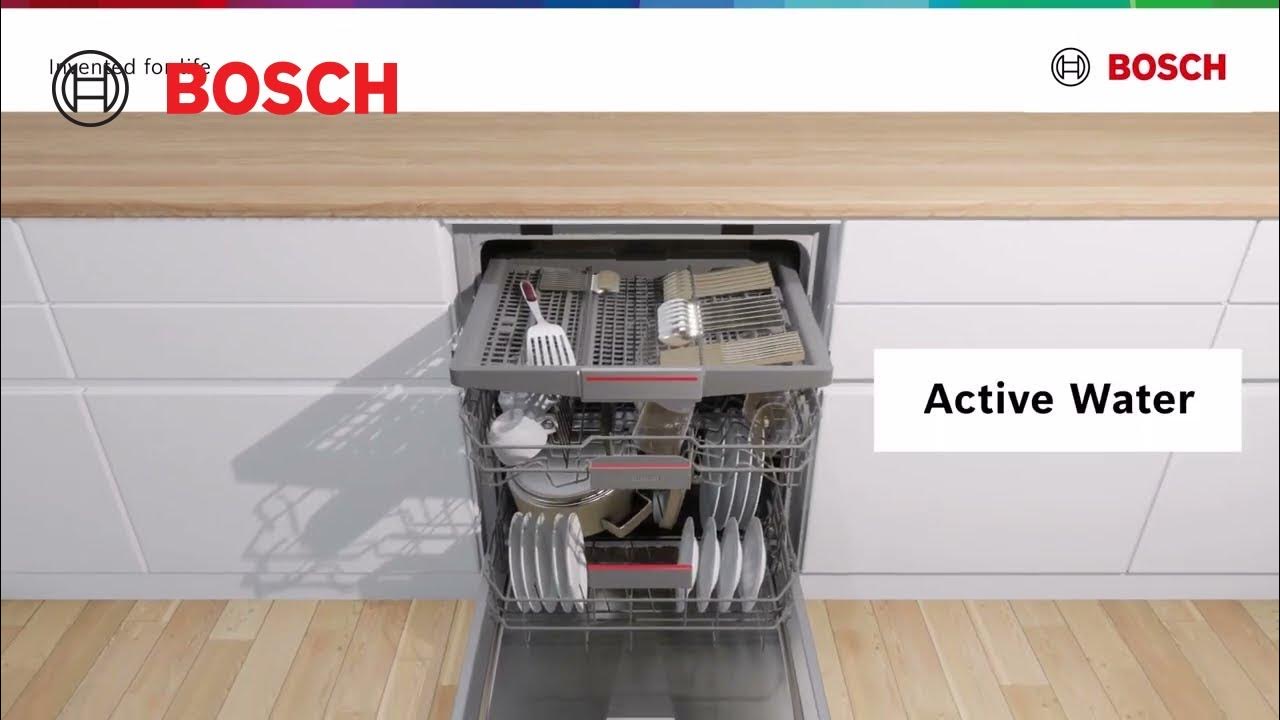 Bosch Dishwasher Features - Active Water - YouTube