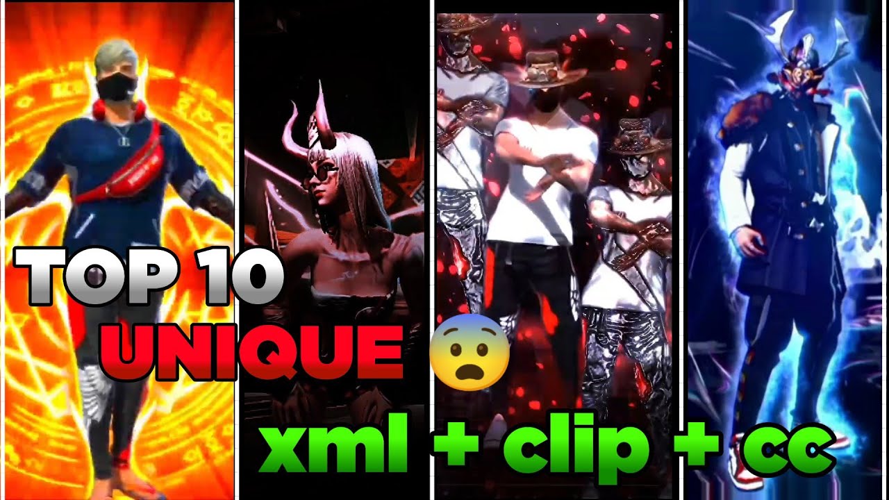 TOP 10 free UNIQUE 😯 XML + CLIP + CC ⤵️ || NO COPYRIGHT ©👍 || HD ...