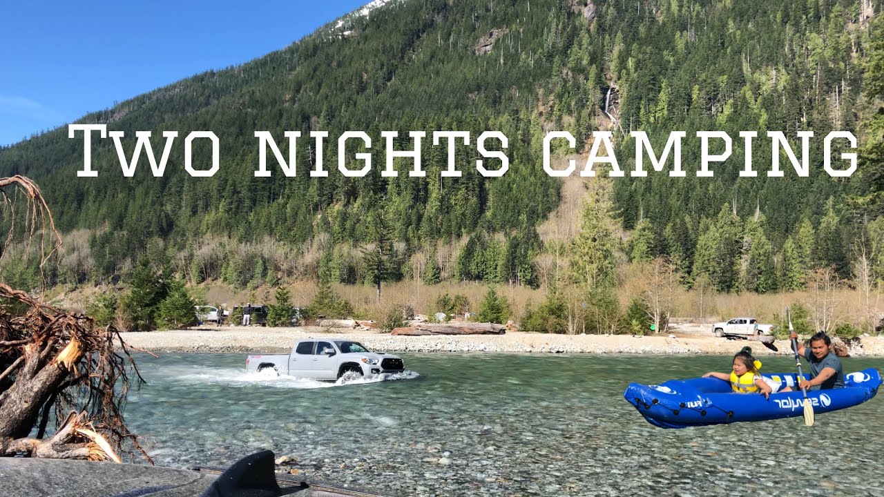 Camping with my friends | Chehalis River BC - YouTube