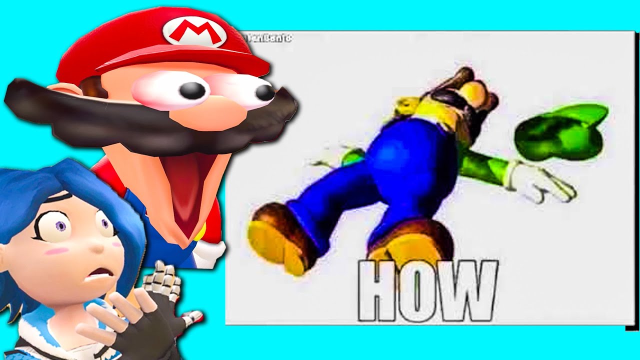 Mario Reacts To Nintendo Memes 6 ft. Tari - YouTube