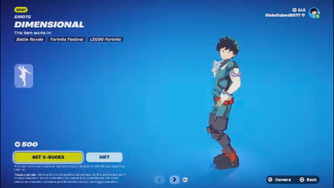 Fortnite item shop NEW DIMENSIONAL EMOTE (October 2nd 2024) - YouTube