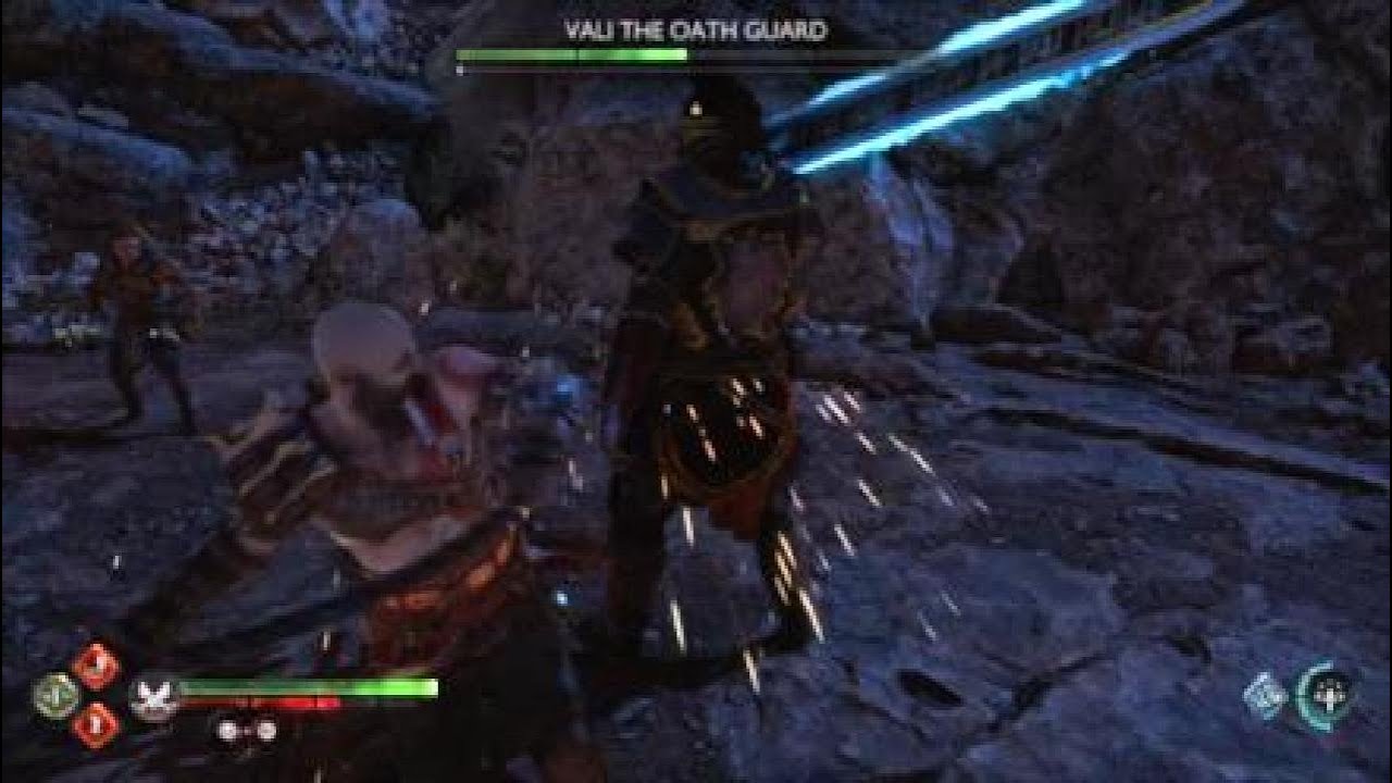 God of War Ragnarok VALI The OATH GUARD Fight - YouTube