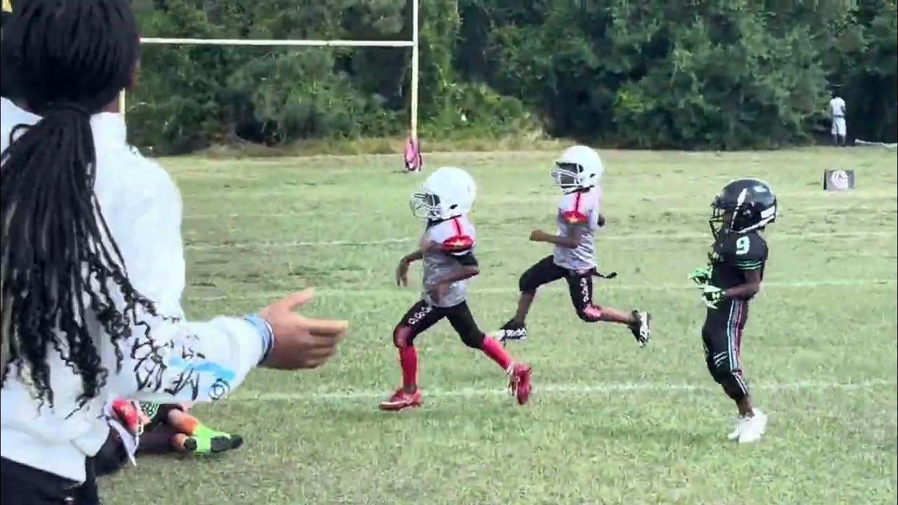 JAICEON HARRIS | SPRING FOOTBALL WK 5 | WOJ 6U HIGHLIGHTS - YouTube