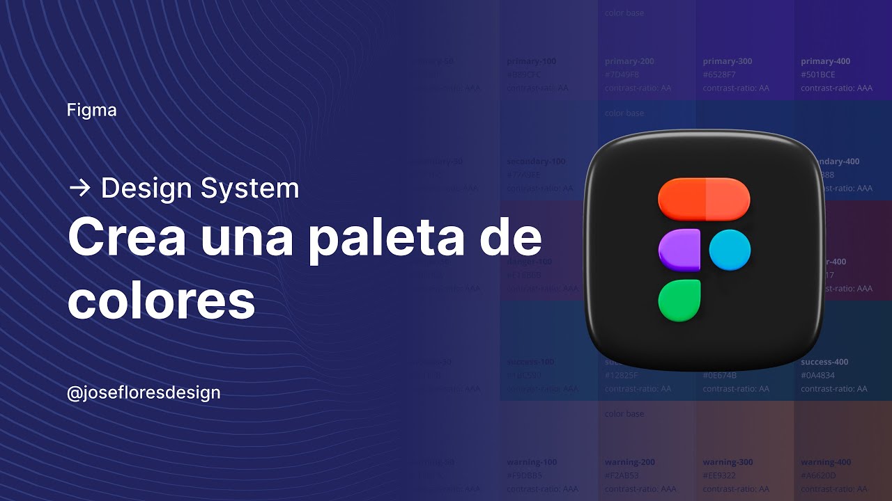 Crea una paleta de colores desde cero en Figma - YouTube