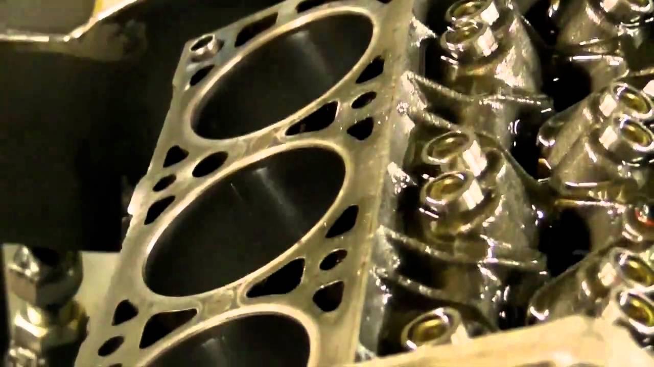Ceramic Piston Short Block V-6 - YouTube