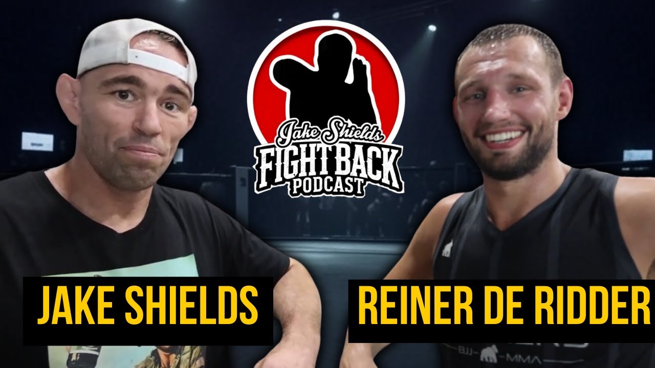 Jake Shield Interviews Reiner de Ridder Ahead of Upcoming Fight - YouTube