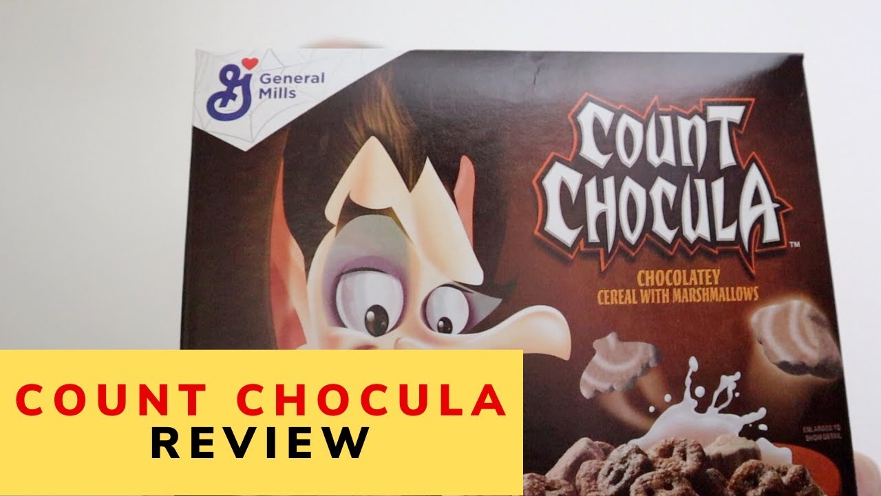 Count Chocula Cereal REVIEW - YouTube