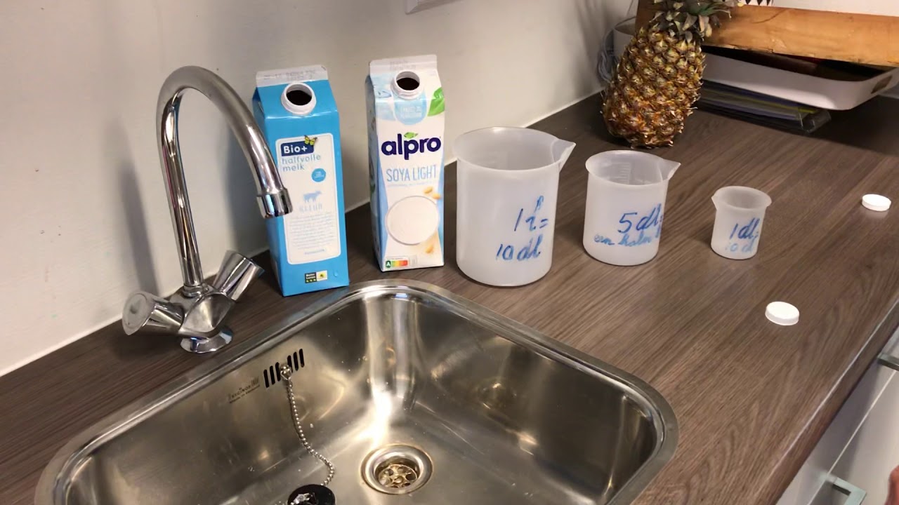 Liter en deciliter - YouTube