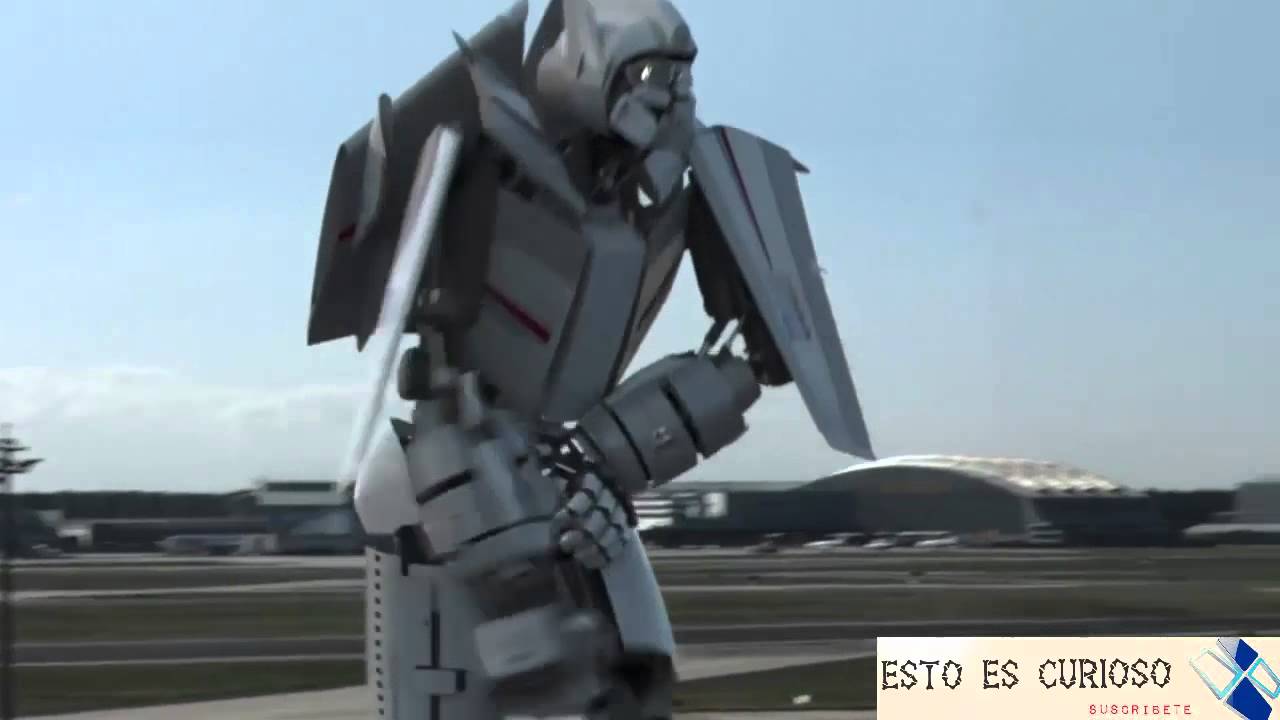 El avión que se transforma en robot te sorprenderá - YouTube