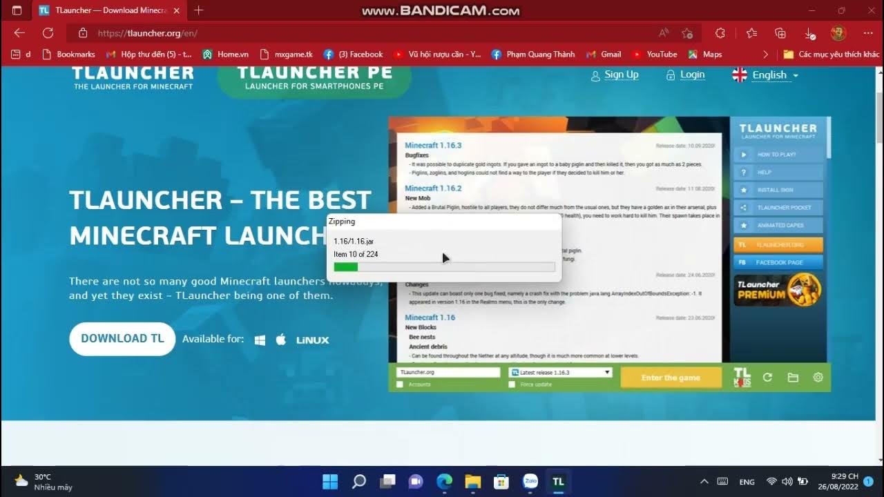 cách tải tlauncher - YouTube