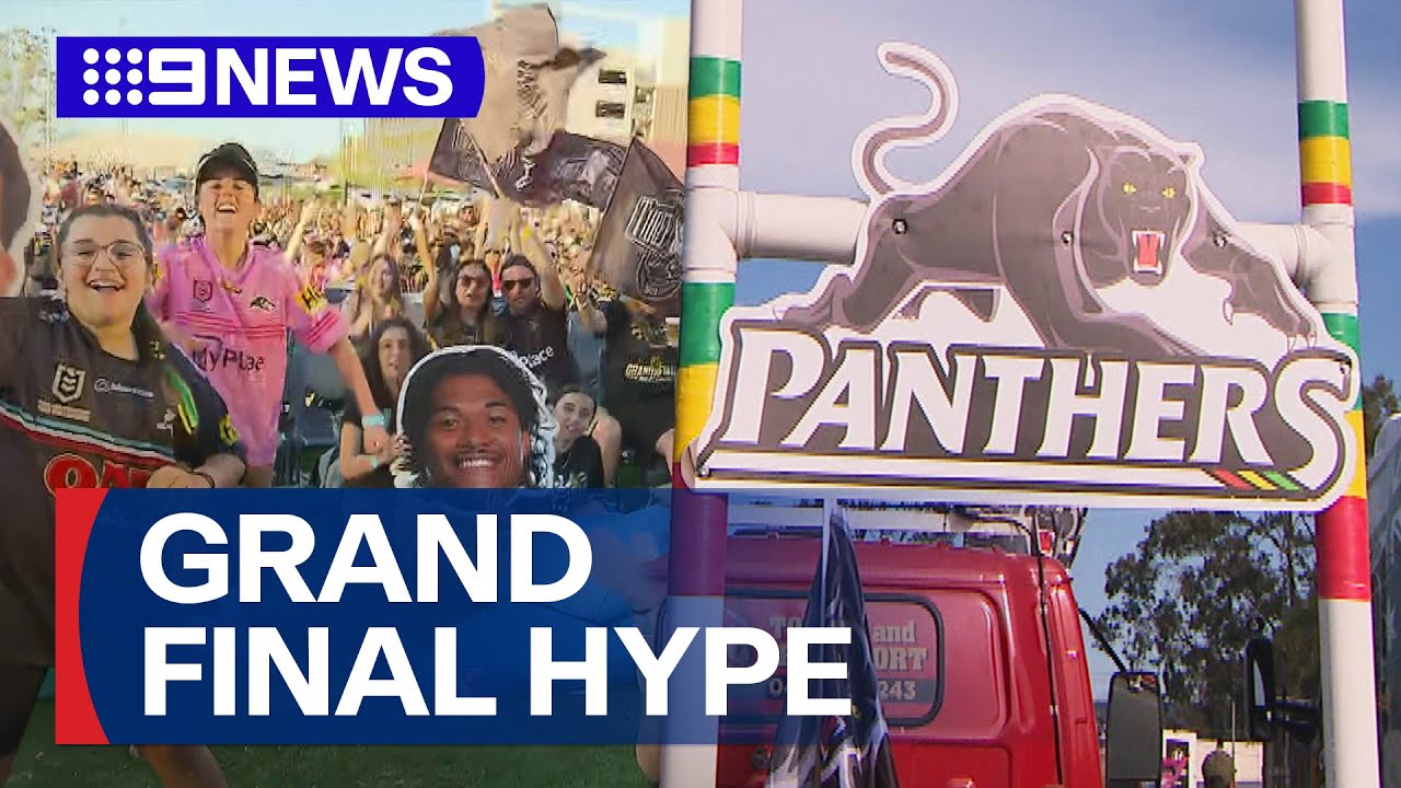 Fans kick-off NRL grand final celebrations in Sydney | 9 News Australia ...