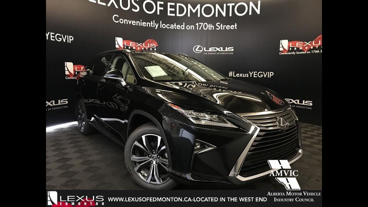 Black 2018 Lexus RX 350L Luxury Package 6 Passenger Review - Downtown ...