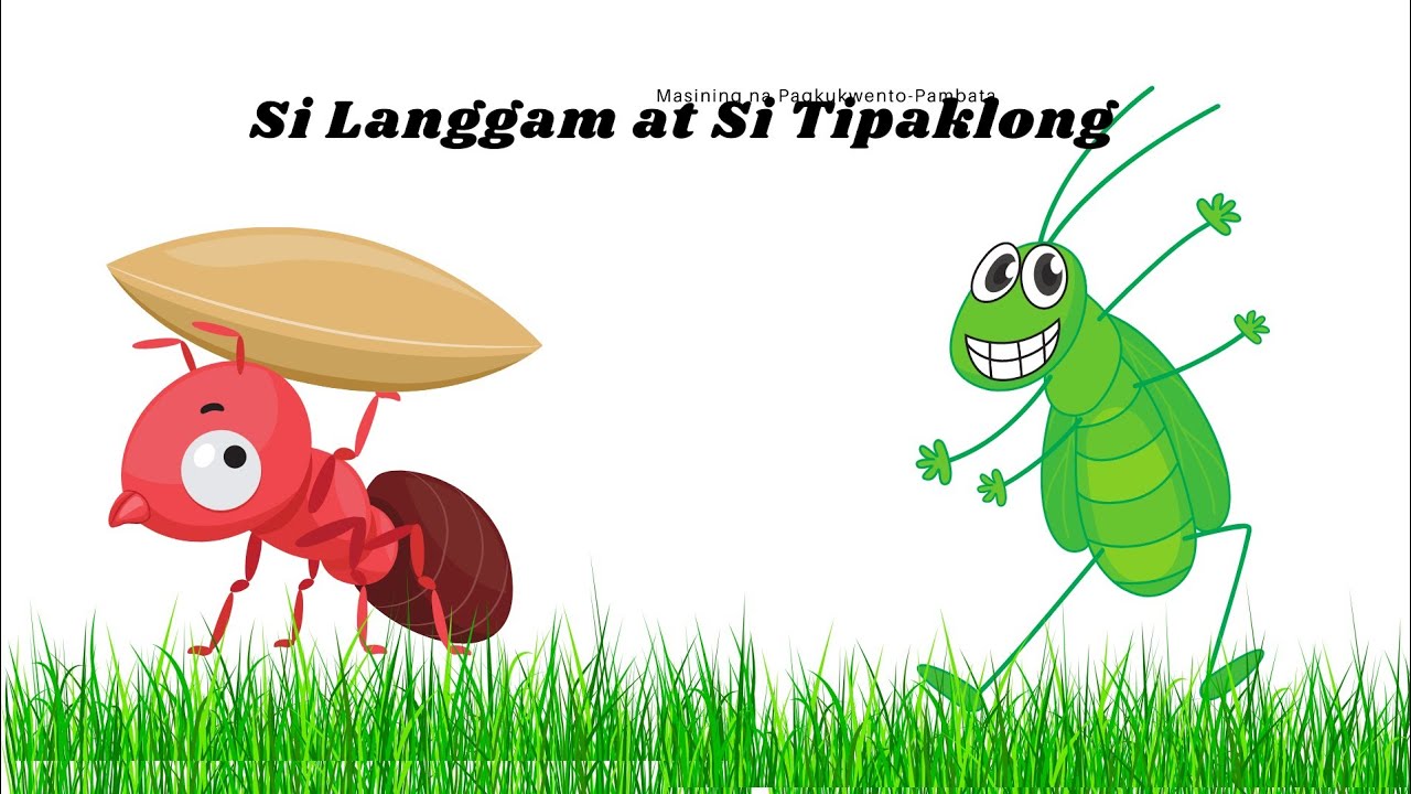 Si Langgam at si Tipaklong | masining na pagkukwento pambata - YouTube