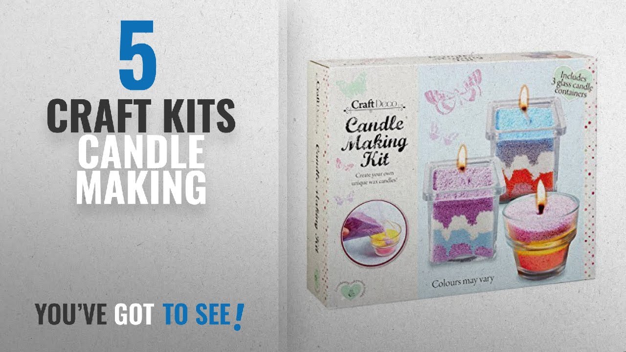 Top 10 Craft Kits Candle Making [2018]: Grafix Create Your Own Candle ...
