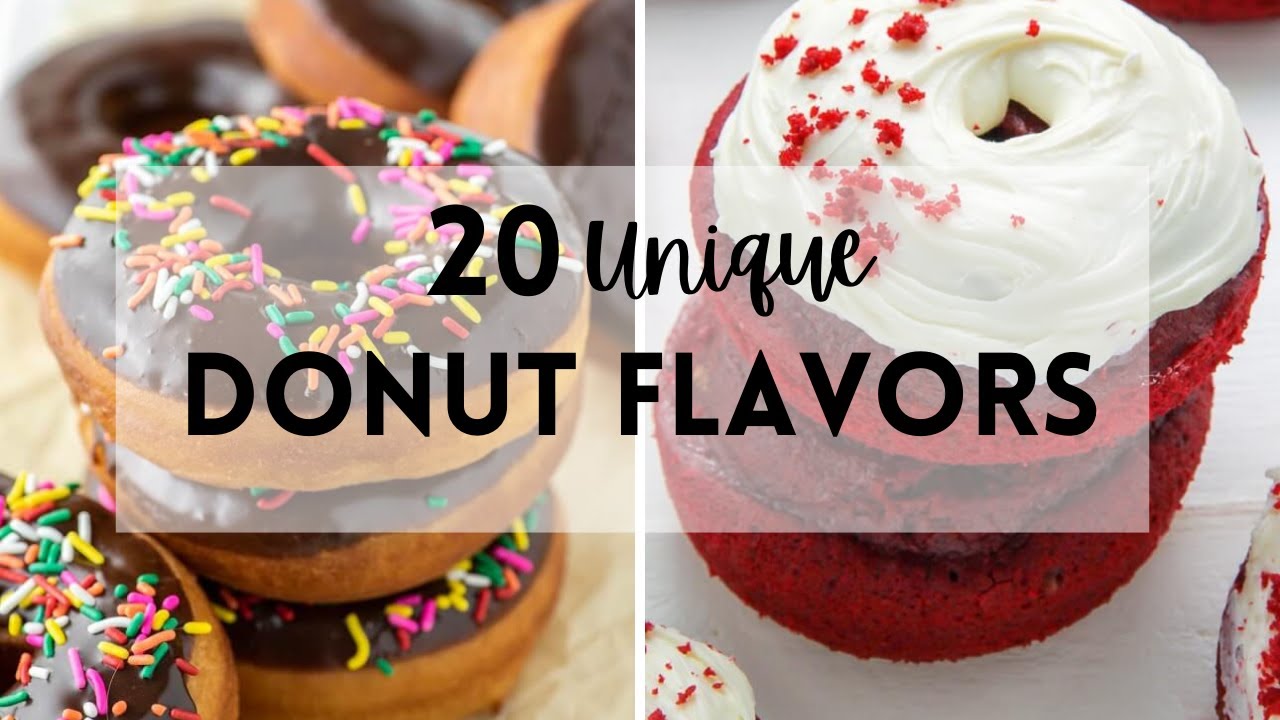 20 Unique Donut Flavors You Can't Resist! #recipes #donuts # ...