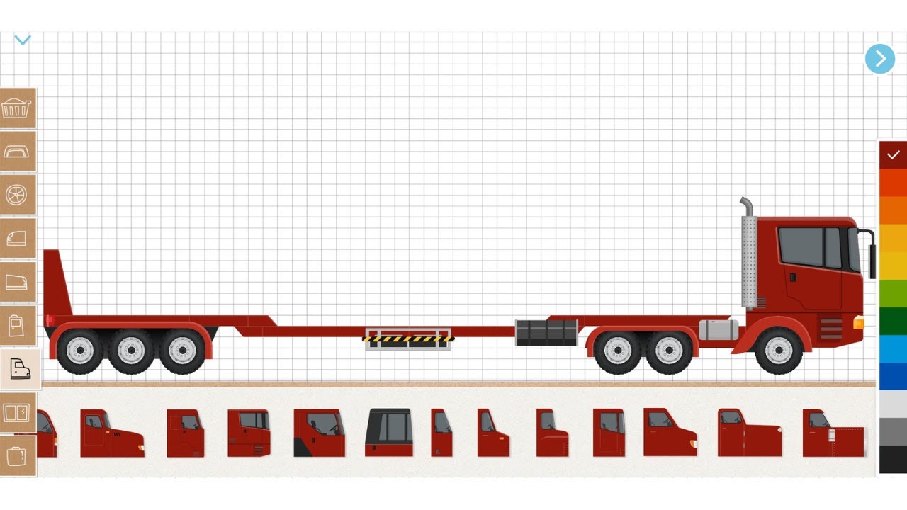 Heavy Cargo Transporter Truck Build - Power Meets Precision - YouTube
