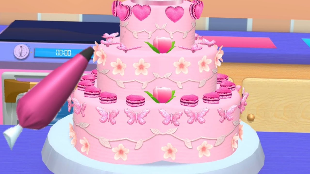 Fun 3D Cake Cooking Game My Bakery Empire Color, Decorate & Serve Cakes ...