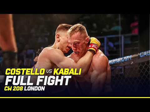 FIRST CW VICTORY 🙌 😎 | Stephen Costello vs. Andrea Kabali | CW 208 London Full Fight