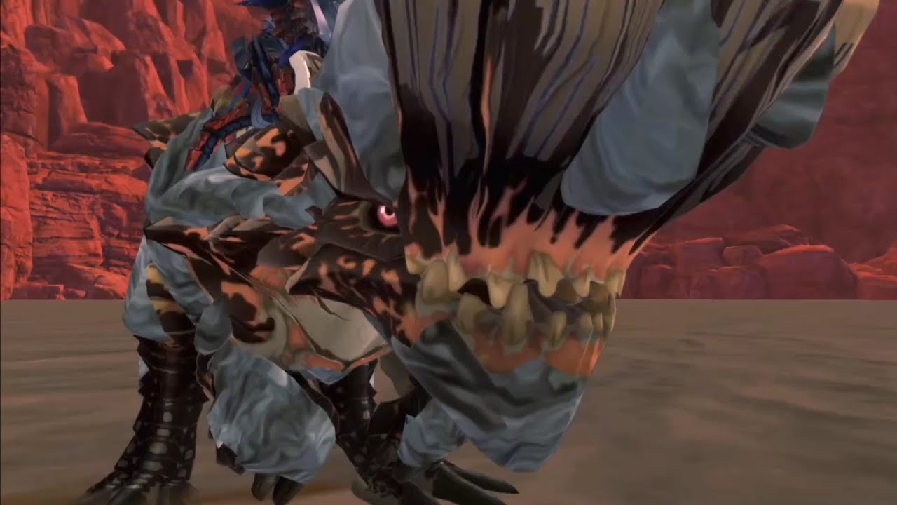 MHST2 - Barroth Kinship Attack (Rushing Charge) - YouTube