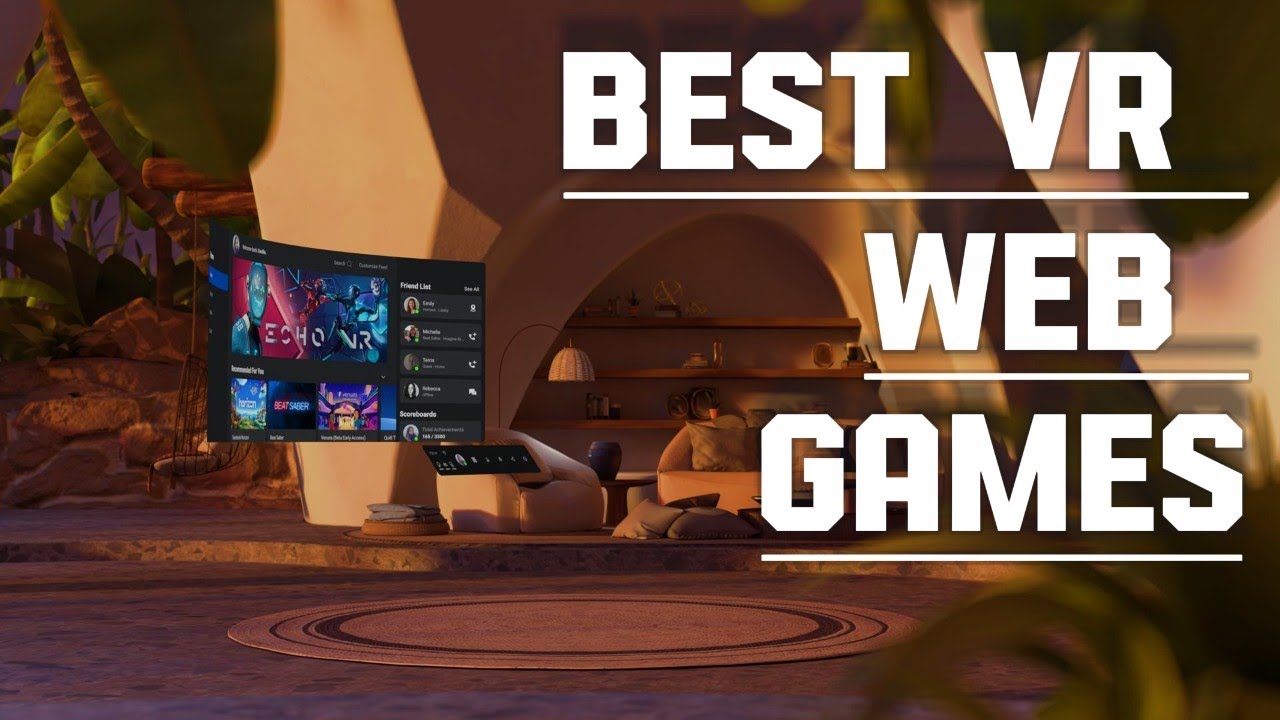 Top 5 BEST VR Web games - YouTube
