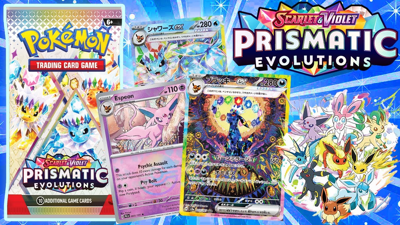 I Opened 100 Prismatic Evolution Cards for EEVEE Lovers!! - YouTube