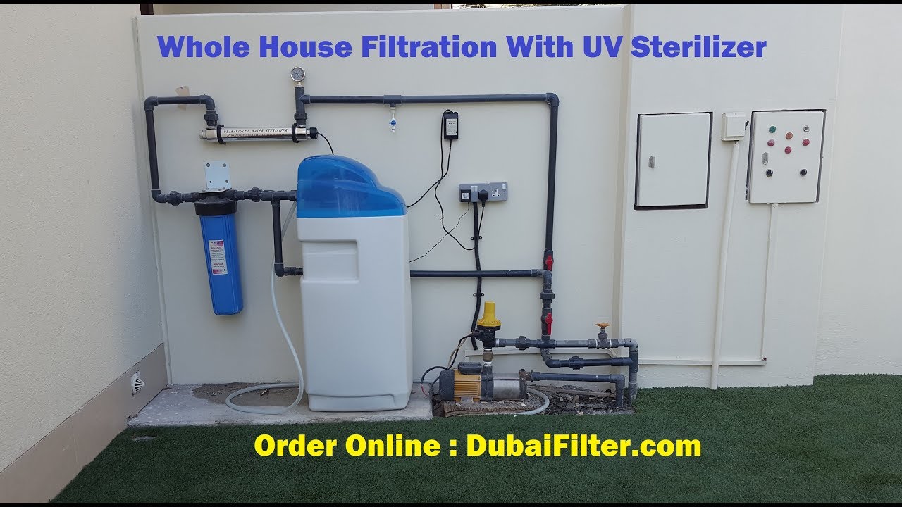 Whole house Filtration System For Villa - YouTube