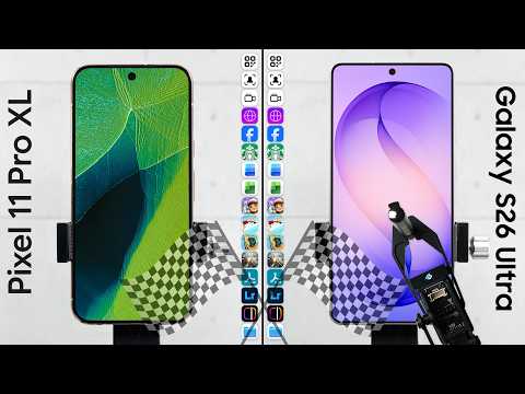 Google Pixel 11 Pro XL vs. Galaxy S26 Ultra im Geschwindigkeitstest