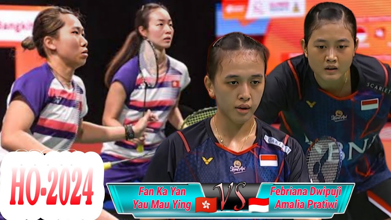 Febriana Dwipuji/Amalia Cahaya vs Fan Ka Yan/Yau Mau Ying || R16 ...