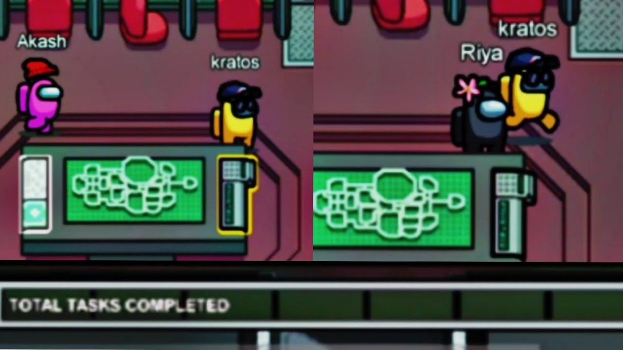 Caught doing fake task 😂😂 | Among Us - YouTube