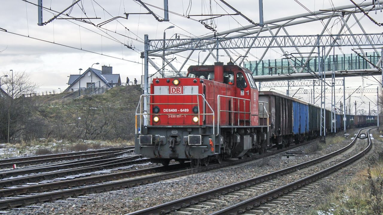 DE6400-6489 "Leszek" RP1 (Szczecin Wstowo) - YouTube