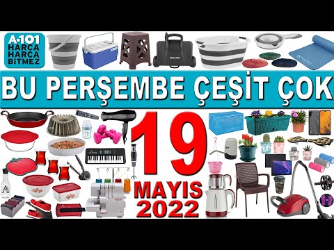 EV GEREÇLERİ VE ÇEYİZLİK ÜRÜNLERLE A101 BU PERŞEMBE | A101 SPOR EGZERSİZ ÜRÜNLERİ | 19 MAYIS a101