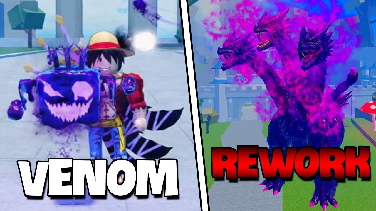 ADMIN LỘ HÌNH ẢNH VENOM REWORK BLOX FRUITS | Xuyen Roblox - YouTube