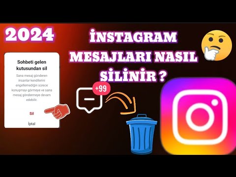 İNSTAGRAM MESAJ SİLME NASIL SİLİNİR ? 2024
