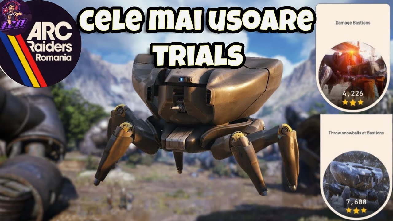 Am facut 6 stele in mai putin de 9 minute!Arc Raiders Trials Romania ...