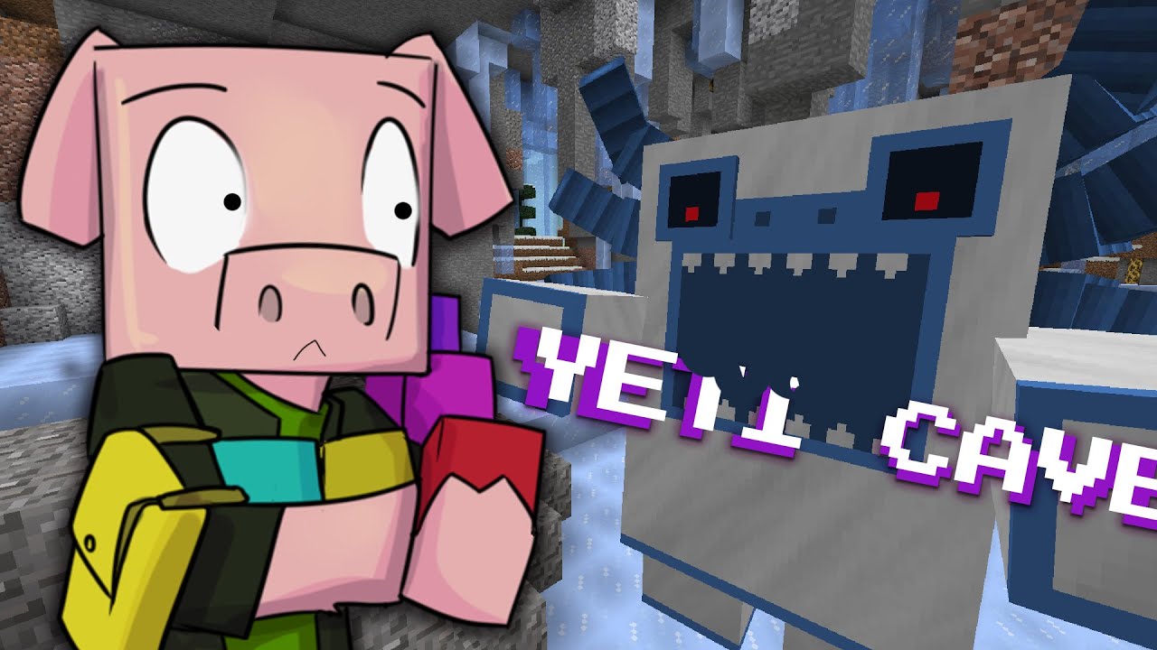 Yeti cave and Aurora Castle - Lost in the Twilight Forest - minecraft ...