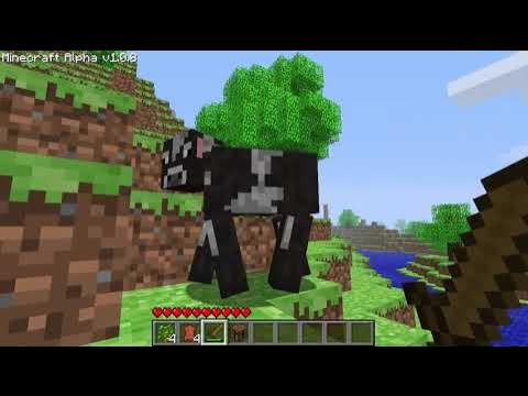 Minecraft Alpha 1.0.8 Gameplay (Remake) - YouTube
