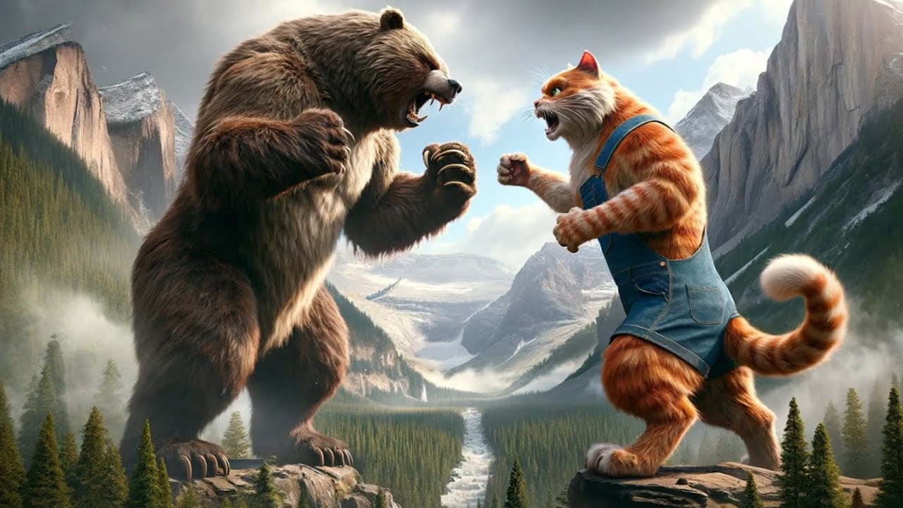Meow Attack By Beer and Eat Mushrooms Become Giant - YouTube