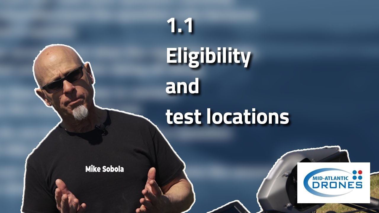 Drone License: Part 107 Certification Training - 1.1 Eligibility and ...
