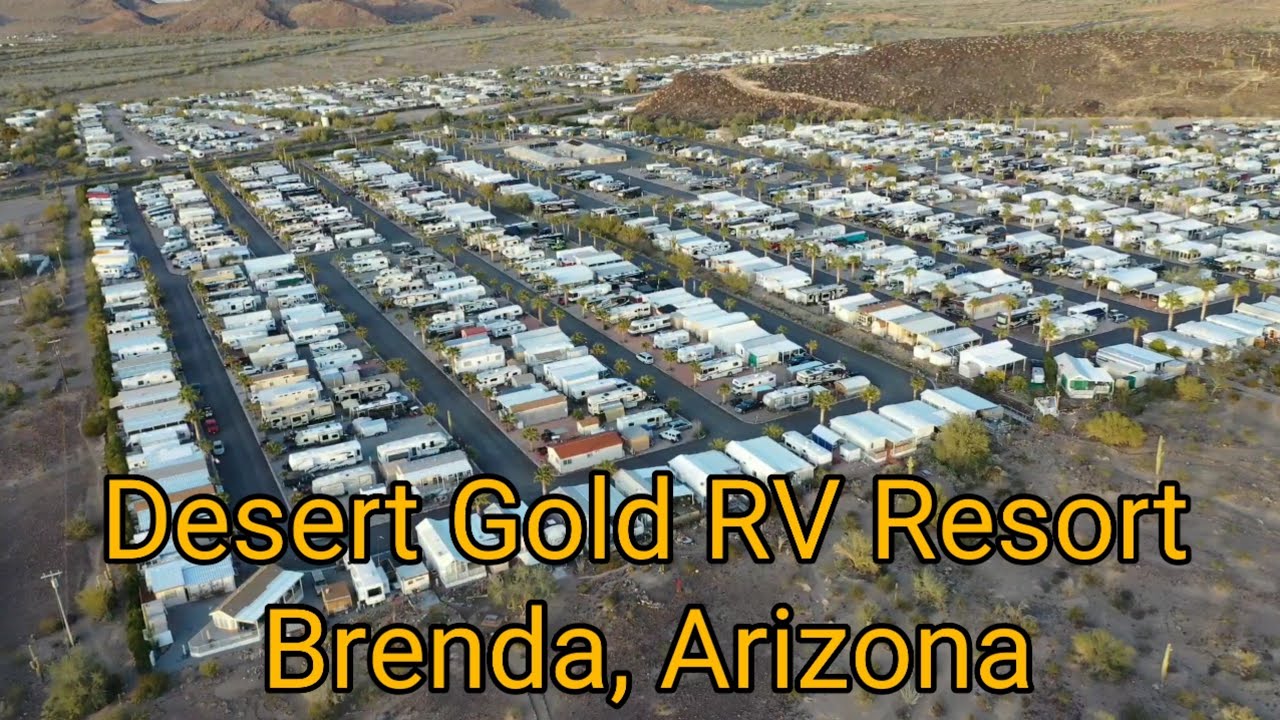 Desert Gold RV Resort - YouTube