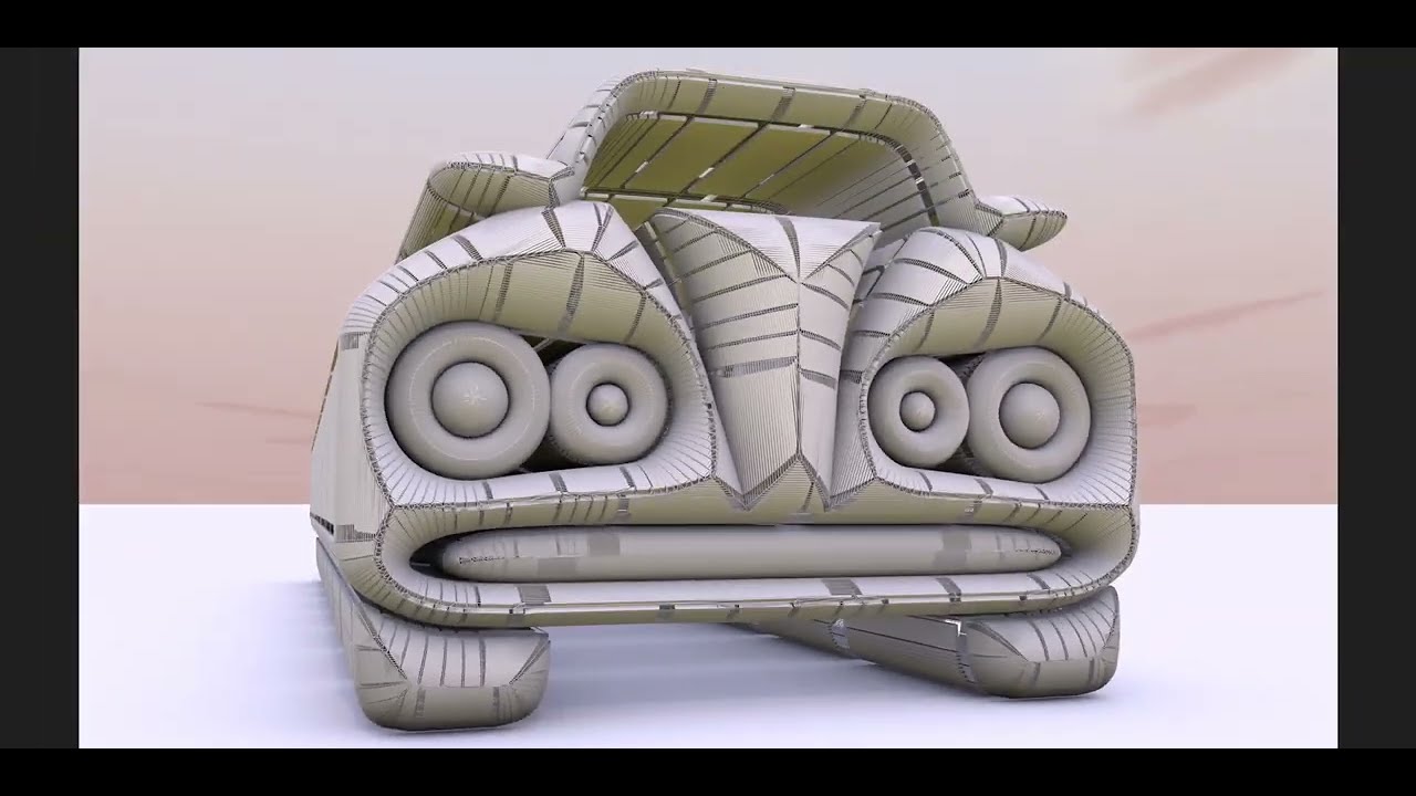 Architectured Car, if there is such a thing - YouTube
